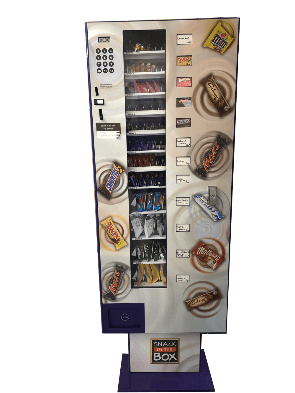 Slimline Vending Machine - West 10 Vending
